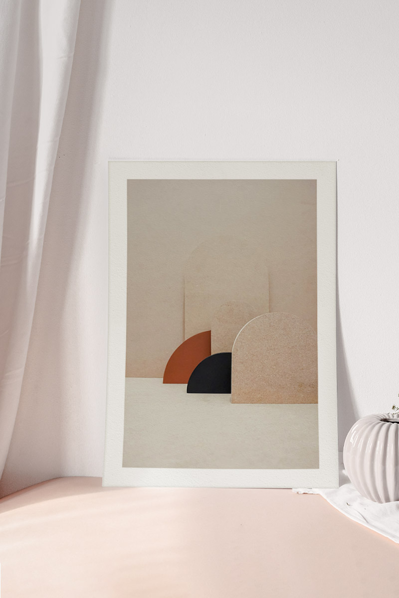 Abstract Composition No1 Premium Poster - Εκτύπωση Poster με Kορνίζα
